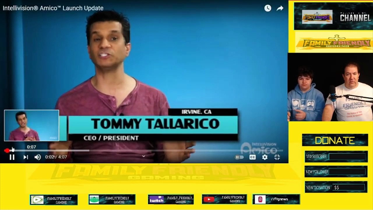 FFG Reacts Intellivision Amico Launch Update - video Dailymotion