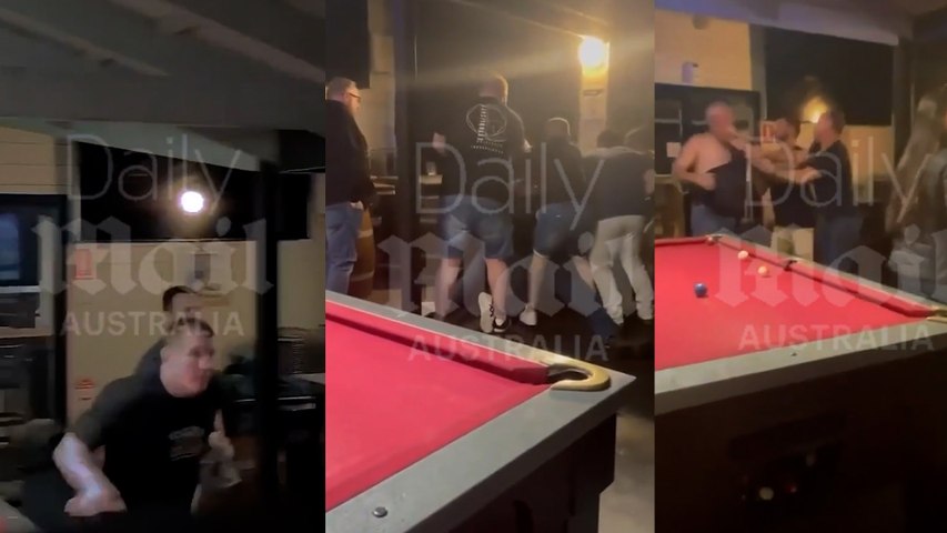 NRL commentator Paul Gallen filmed in wild bar fight | The Canberra ...