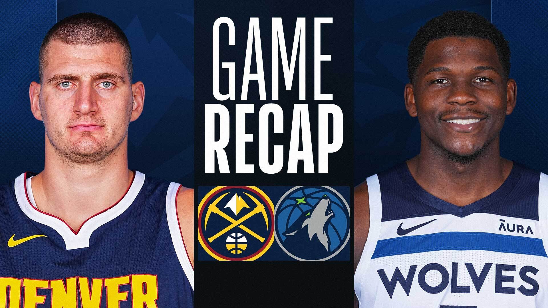 NBA : les Wolves font tomber les Nuggets | beIN SPORTS