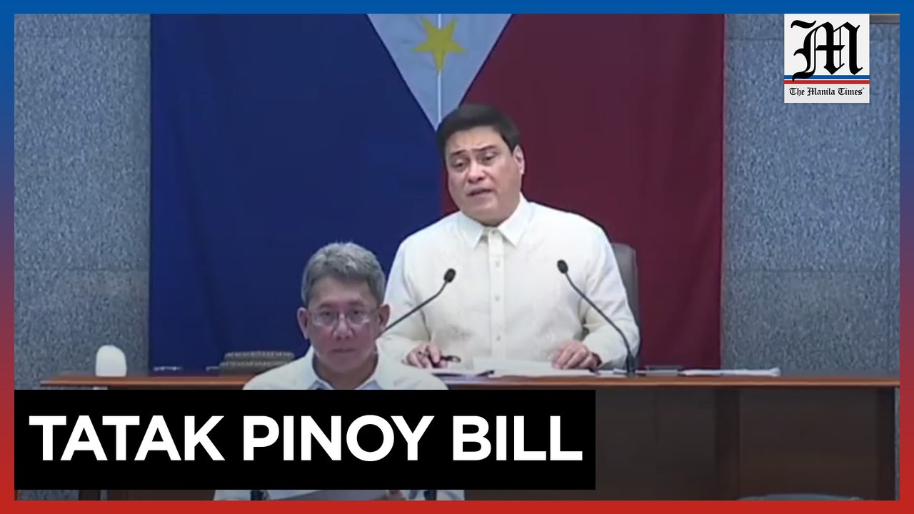 Senate approves Tatak Pinoy bill - video Dailymotion