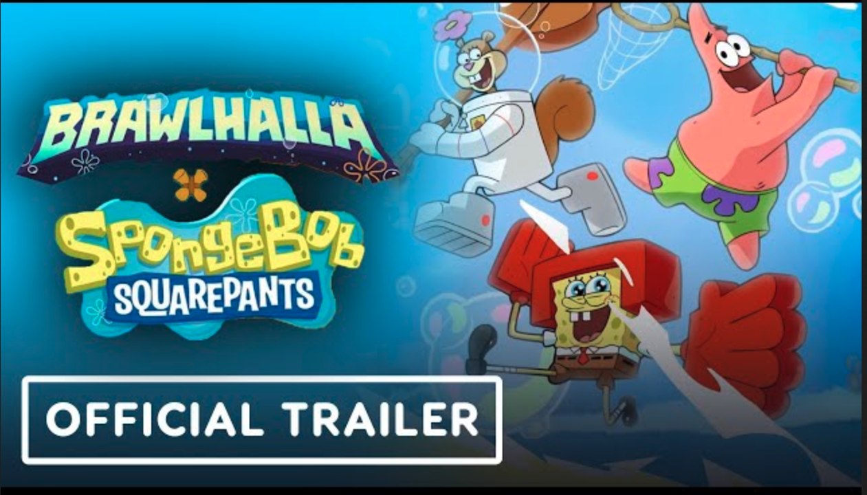 Brawlhalla x SpongeBob SquarePants | Official Crossover Reveal Trailer ...
