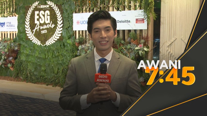 Anugerah ESG The EDGE 2023 iktiraf pemain industri | Astro Awani