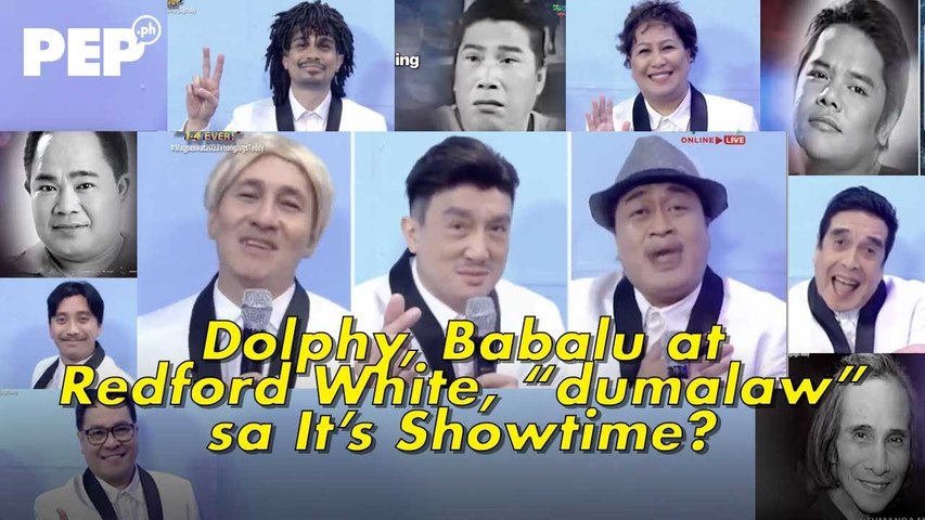 Dolphy, Babalu, Redford White "binuhay" nina Vhong, Jugs, at Teddy sa ...
