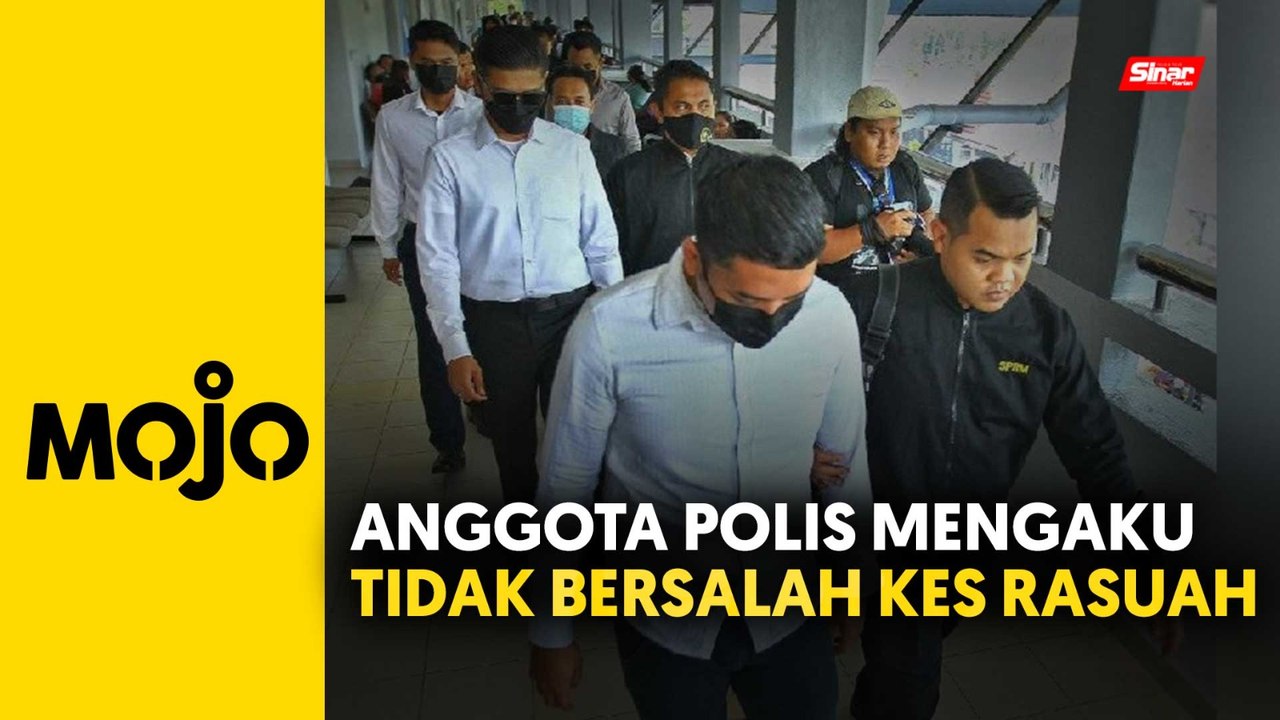 Empat anggota polis didakwa terima rasuah lepas tahanan - Video Dailymotion