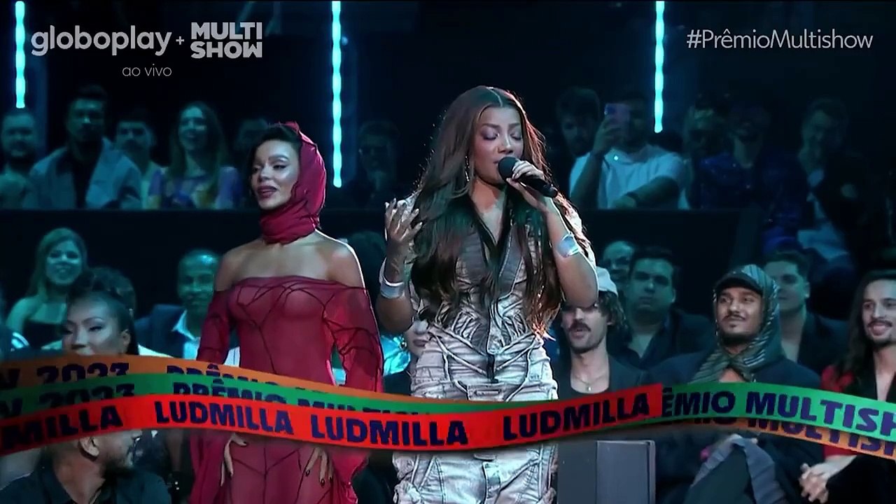 Ludmilla canta hino nacional Prêmio Multishow - Vídeo Dailymotion