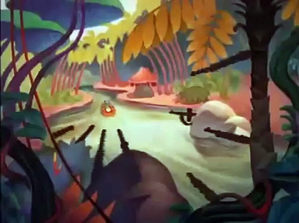 Donald Duck Commando Duck @1944 Disney Classic Cartoons Collection ...