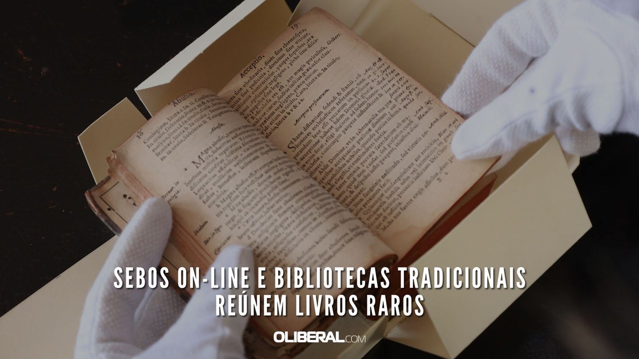 Sebos on-line e bibliotecas tradicionais reúnem livros raros - Vídeo ...