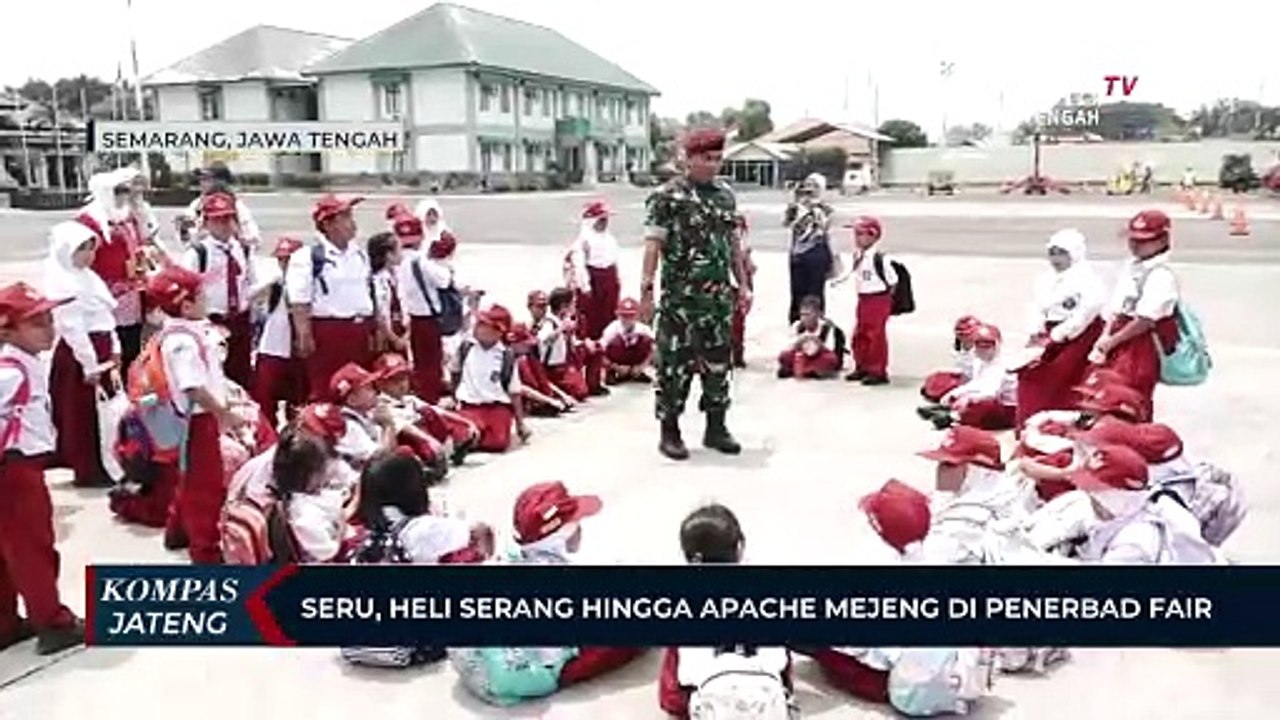 Seru, Heli Serang Hingga Apache Mejeng di Penerbad Fair - Video Dailymotion