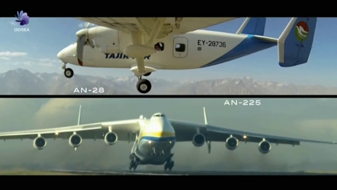Aviones extraordinarios T1E2 Antonov 225/Antonov 28 (HD) - Vídeo ...