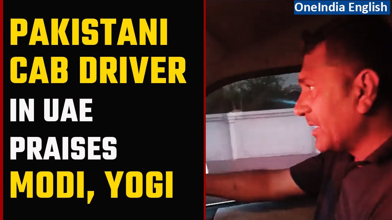 WATCH| What a Pakistani Driver in UAE had to say for PM Modi, CM Yogi ...