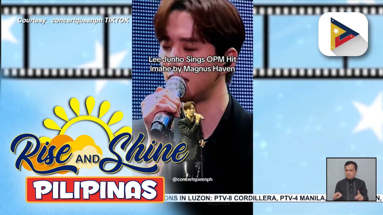 TALK BIZ | Korean star Lee Jun-ho, kumanta ng OPM song para sa kaniyang ...