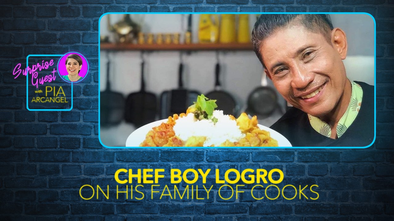 Pamilya ni Chef Boy Logro, mga kusinero rin?! | Surprise Guest with Pia ...