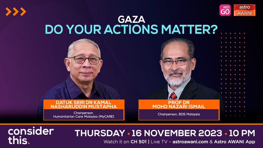 Gaza (Part 1) — BDS Malaysia: Impact of Collective Effort | Astro Awani
