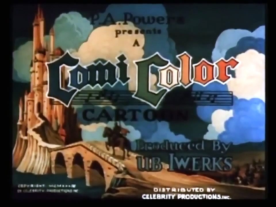 Ub Iwerks cartoon Comicolor The Little Red Hen 1934) (old free cartoons ...