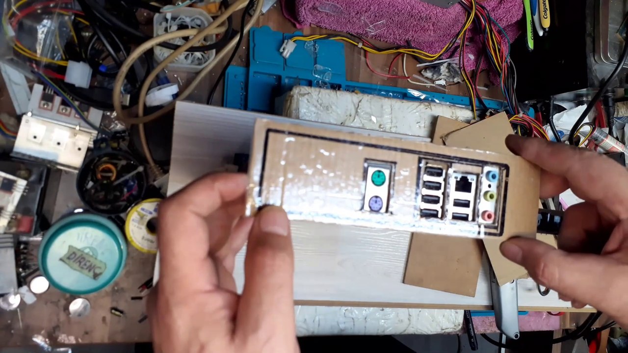 Anakartlara El Becerisi ile Arka Panel, Arka Ayna Nasıl Yapılır?/HP ...