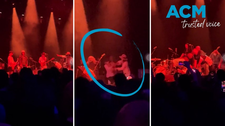 Melbourne performance ends abruptly after band members brawl on stage ...