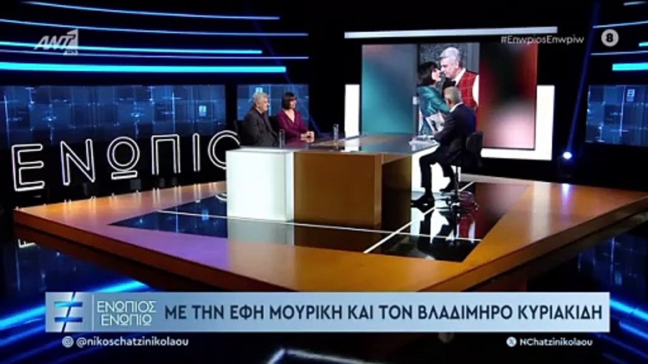 ΕΝΩΠΙΟΣ ΕΝΩΠΙΩ - ΒΛΑΔΙΜΗΡΟΣ ΚΥΡΙΑΚΙΔΗΣ - ΕΦΗ ΜΟΥΡΙΚΗ - ΜΕΡΟΣ Γ' - video ...