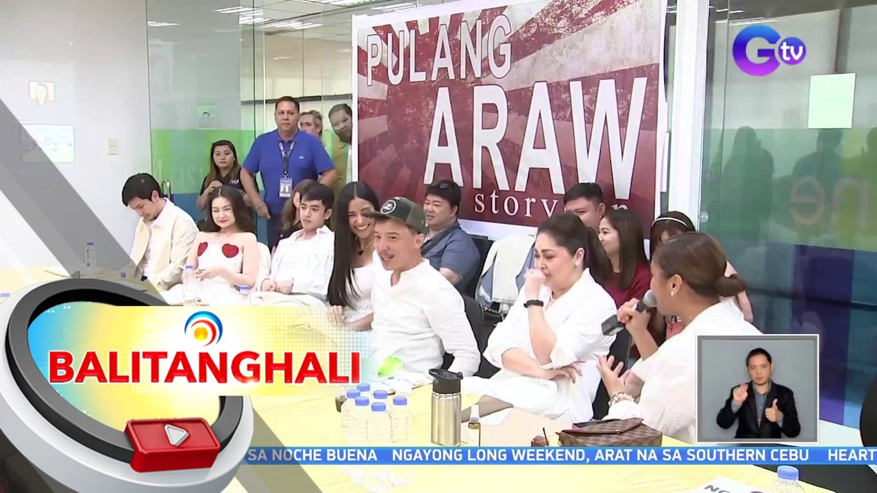 Historical Action-Drama na "Pulang Araw," bagong aabangan sa Kapuso Network; Cast, ipinakilala ...