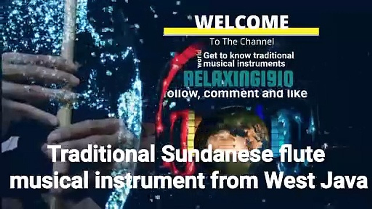 suling_Sunda_traditional musical, instrument, from west Java. - video ...