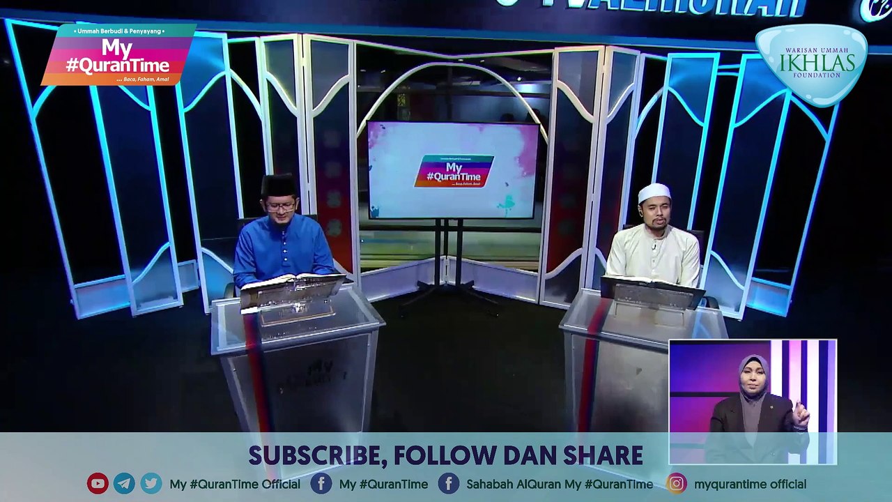 Episod 580 My #QuranTime Khamis 24 Mac 2022 Surah Sad (38:62-83) Halaman 457 - video Dailymotion