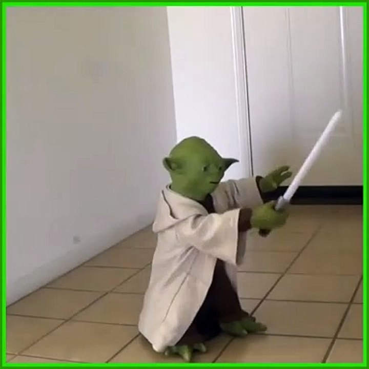 Master Yoda completes your Jedi training! - video Dailymotion