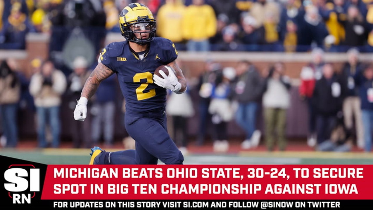 Michigan Beats Ohio State for the Third Straight Year, Will Head to Big ...
