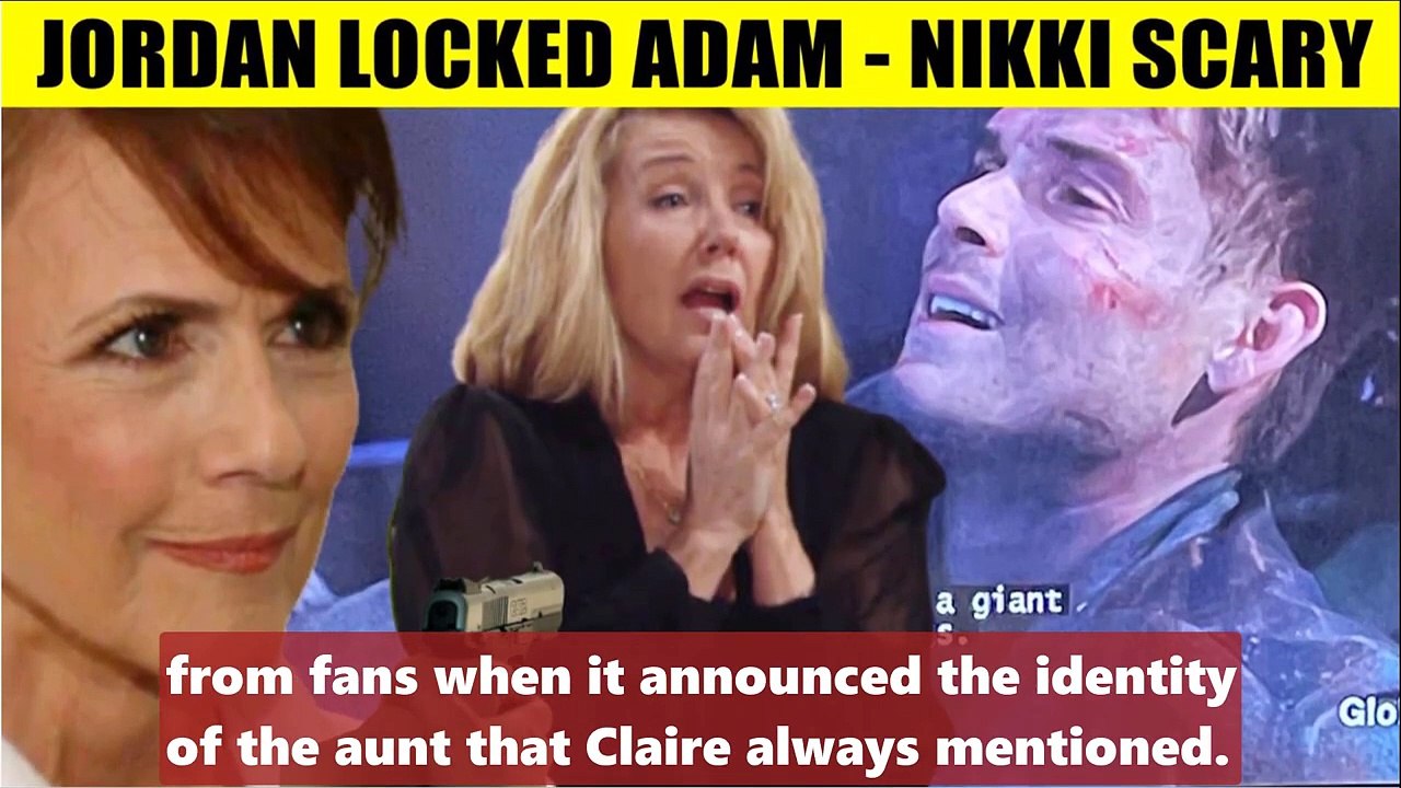 CBS Y&R Spoilers Adam was knocked unconsciou by Jordan and Claire ...