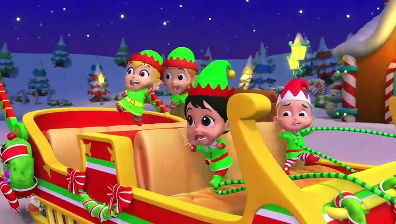 Five Little Elves, Christmas Numbers Song & Xmas Rhyme for Babies ...