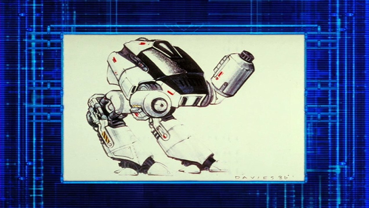 Robocop movie Behind the scenes, slideshow of pictures and sketches ...