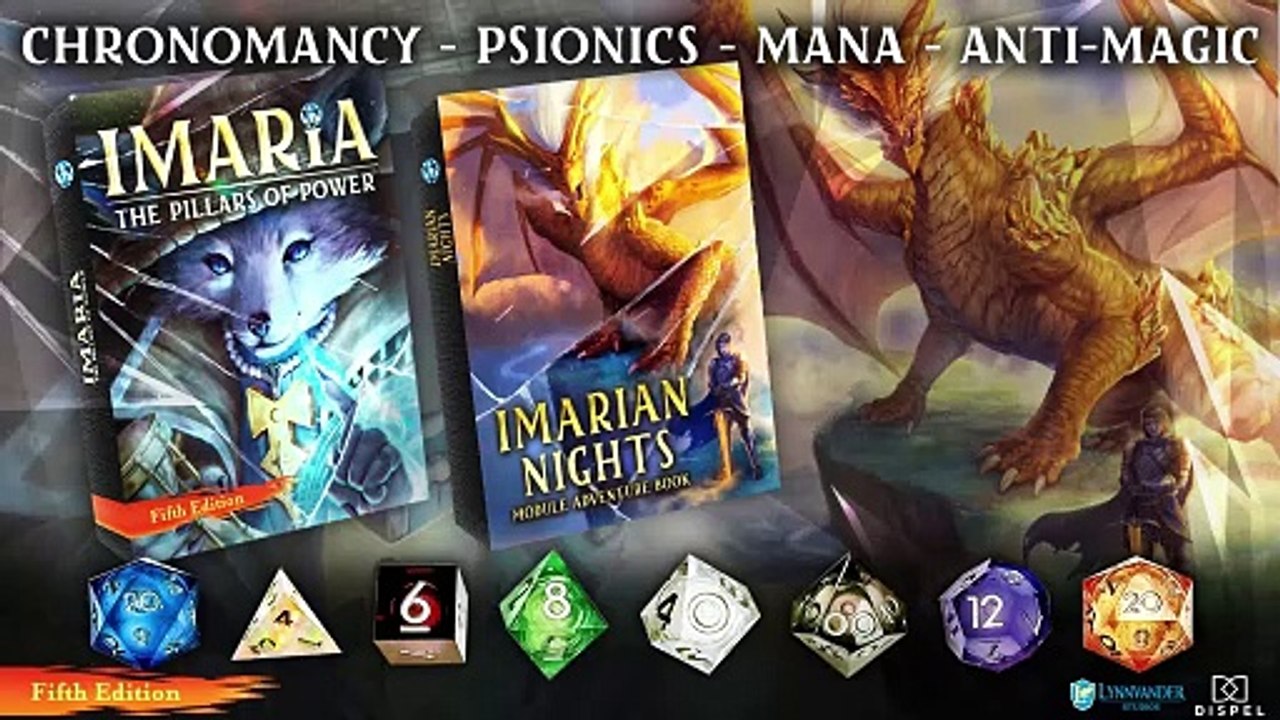 IMARIA: The Pillars of Power, 5e setting and module books - video ...