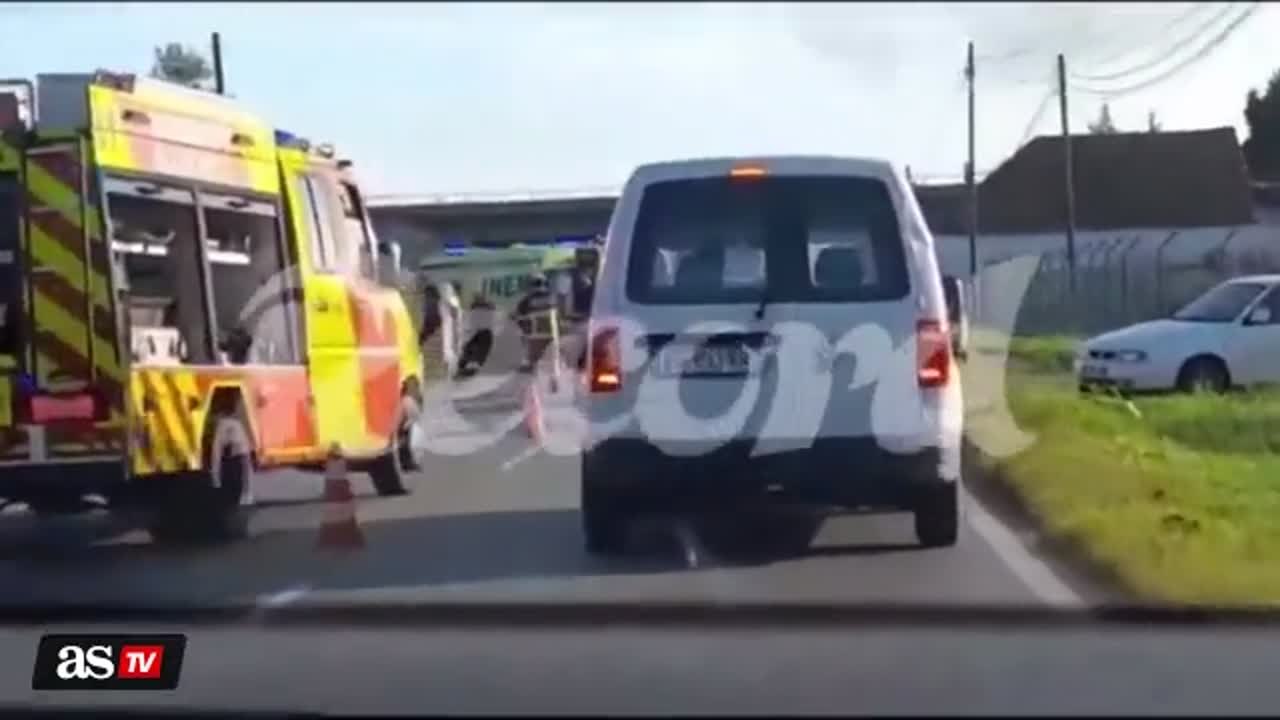 Sporting Lisbon’s Marcus Edwards suffers horrific car accident - Vídeo ...
