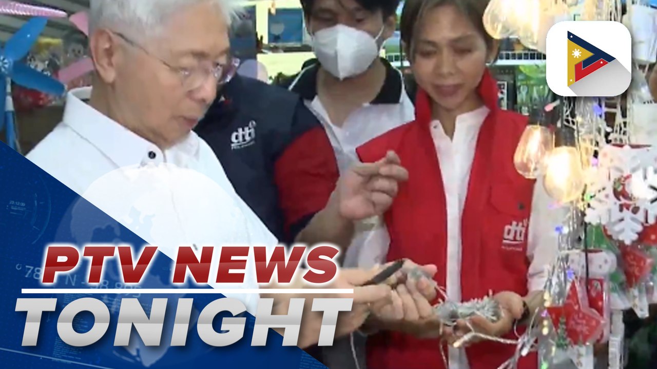 DTI inspects Christmas lights being sold in several malls in Manila ...