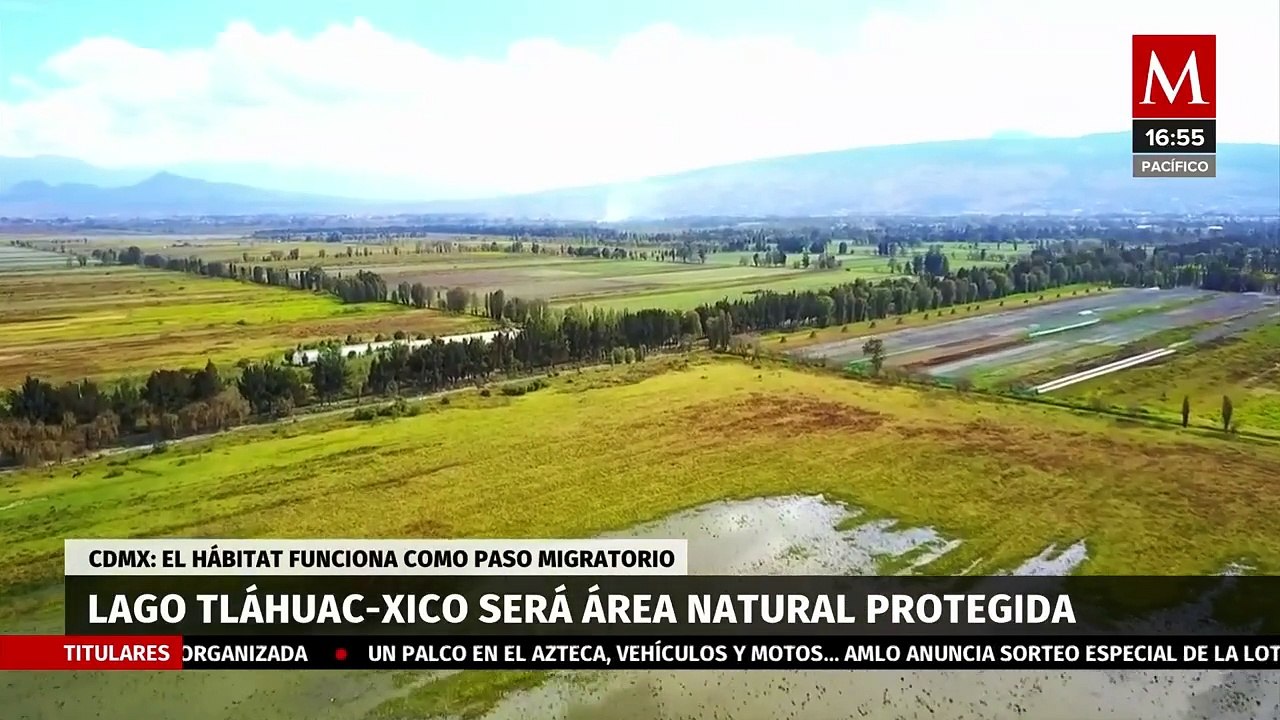 Declaran como área natural protegida al lago Tláhuac-Xico - Vídeo ...