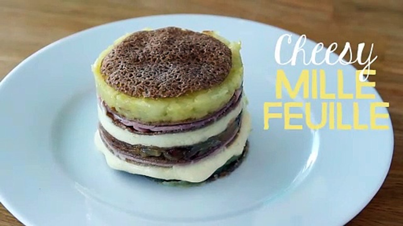 Cheese mille feuille - video recipe! - video Dailymotion