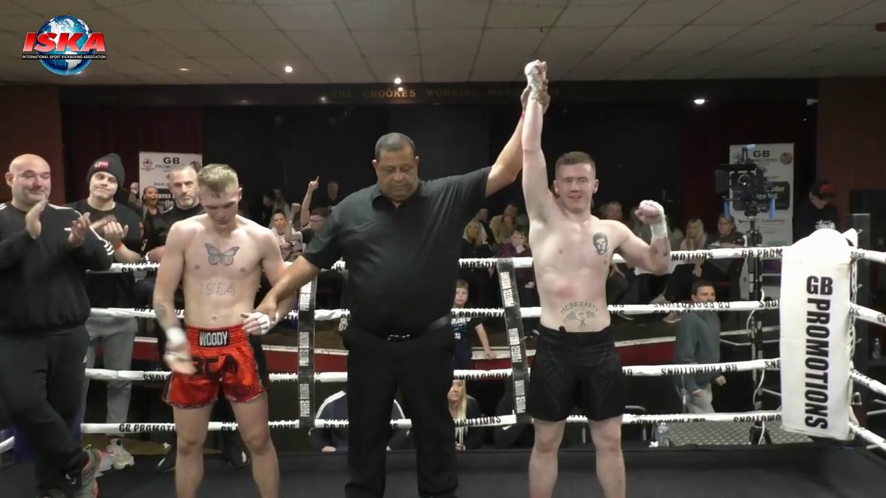 Conal McBrearty wins ISKA British K1 title in Sheffield - video Dailymotion
