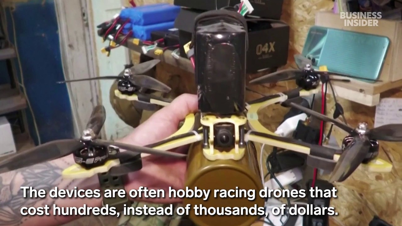 DIY exploding drones are changing the game in Ukraine war - video Dailymotion