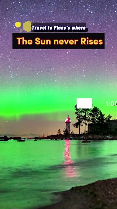 The North Pole: When the Sun Doesn't Rise! #shorts - video Dailymotion