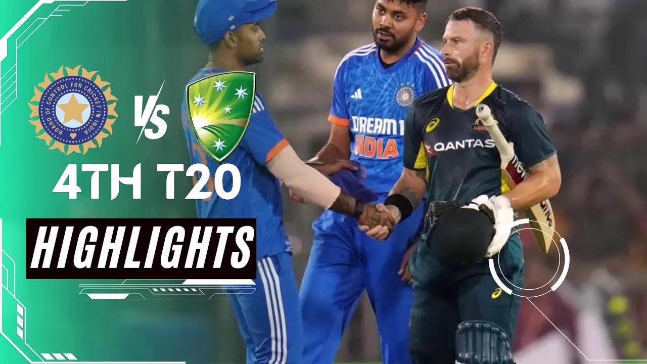 India vs Australia 4th T20 2023 Full Highlights | Ind vs Aus - willow ...