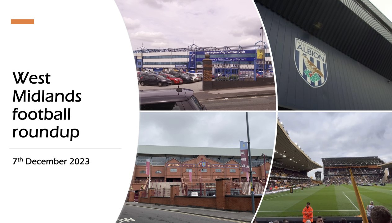 Wolves and Villa win in midweek, as West Brom and Birmingham look to ...