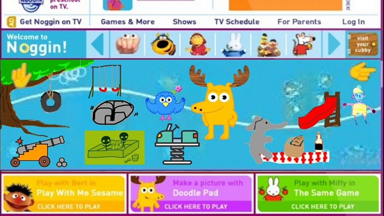 Noggin Website: Backyard Banner (2003-2009) - video Dailymotion