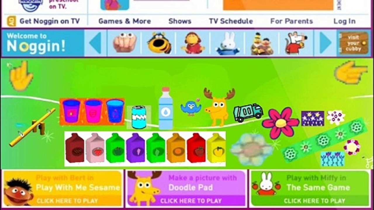 Noggin Website: Spring (Season) Banner [2003-2009] - video Dailymotion