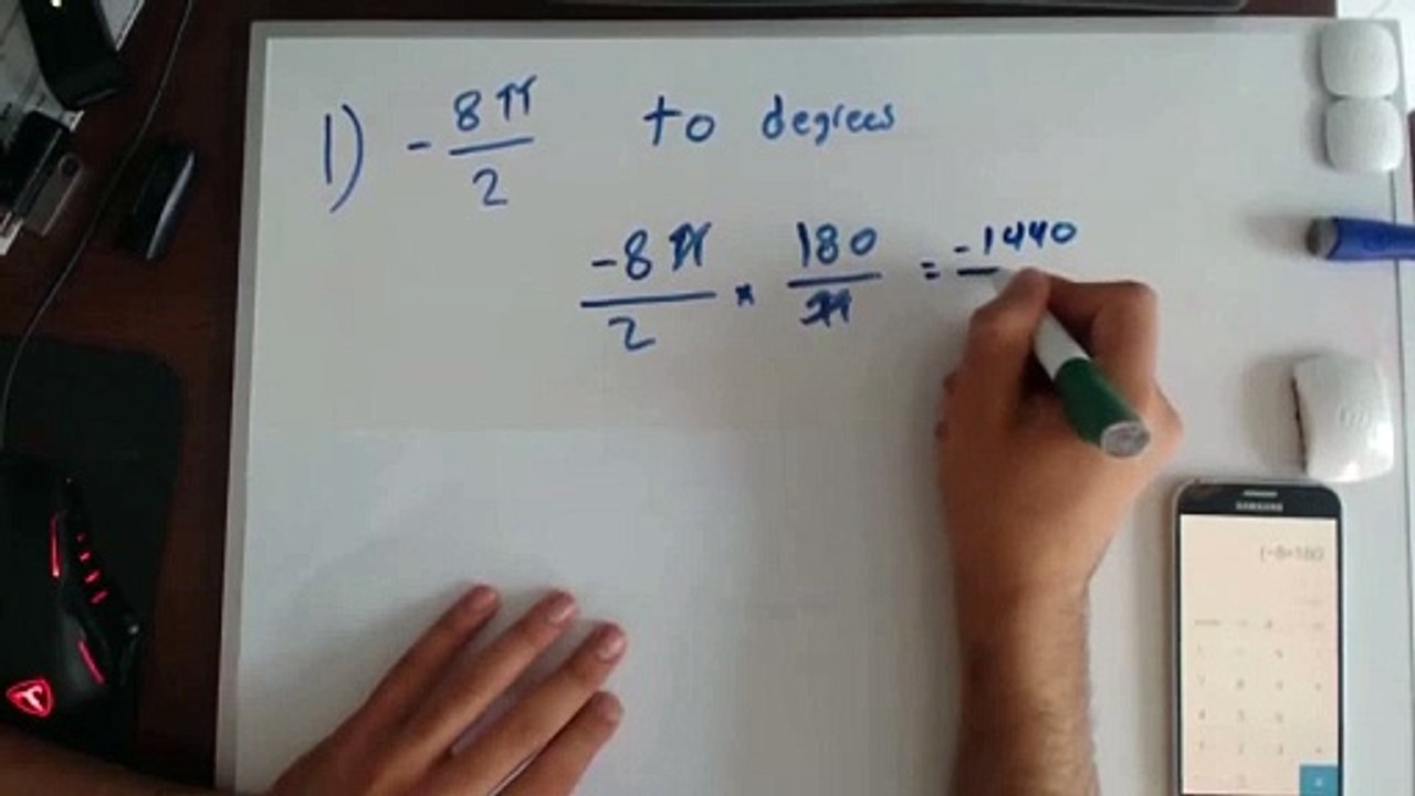 How to convert from radians to degrees and from degrees to radians ...