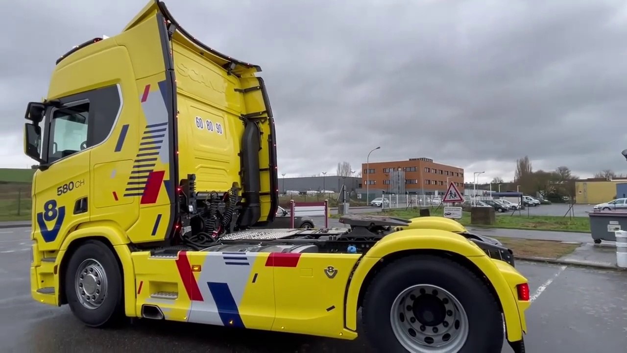 SCANIA V8 NEXT GEN 2023 - Vidéo Dailymotion