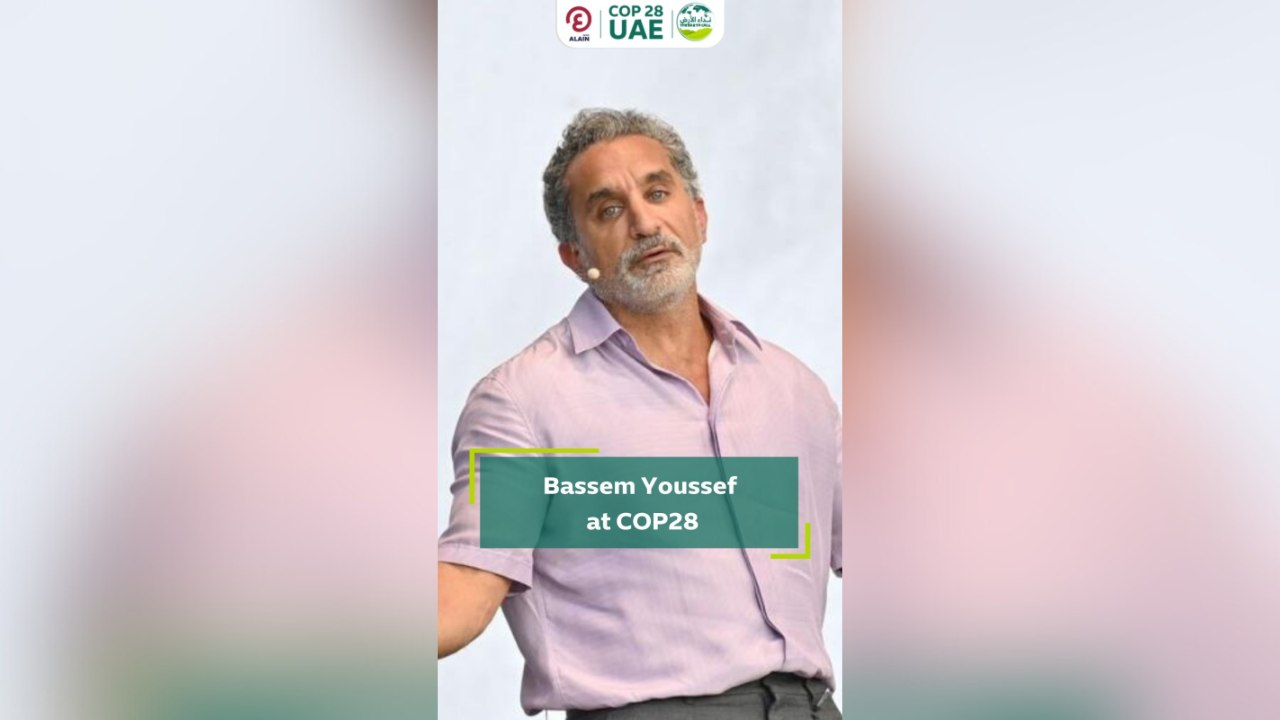 Bassem Youssef Egyptian comedian and TV host: The planet is something that is worth having all ...