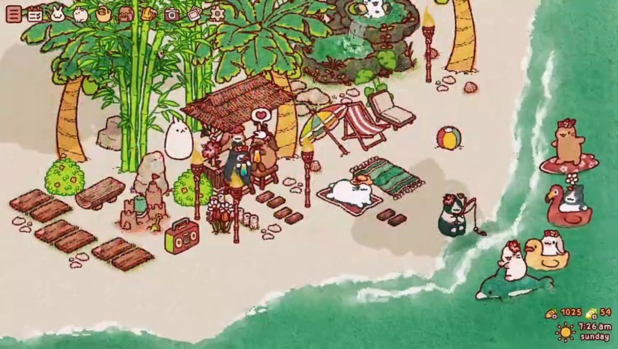 Usagi Shima - Official Beach Update Trailer Wholesome Snack December ...