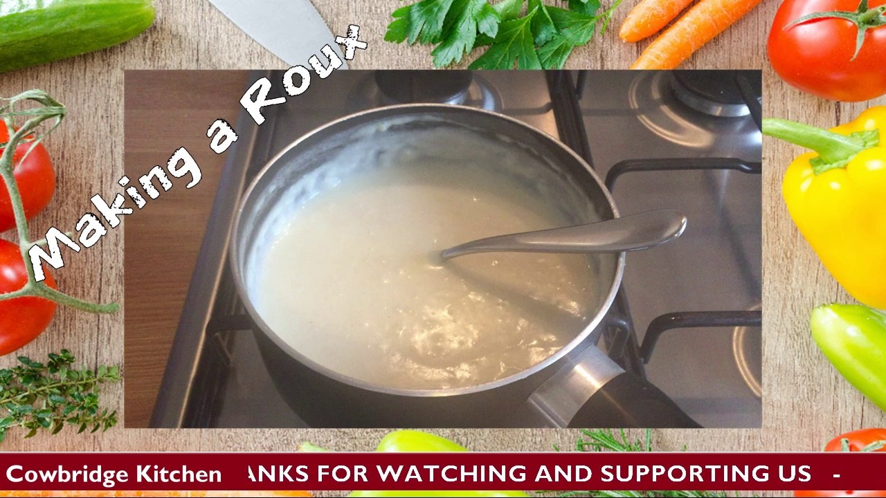 How to make a White Sauce ( Roux ) - video Dailymotion