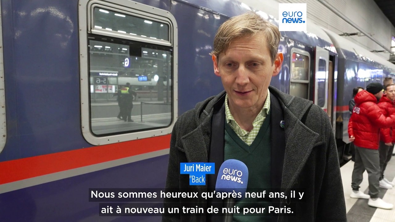 Berlin - Paris : le grand retour des trains de nuit - Vidéo Dailymotion
