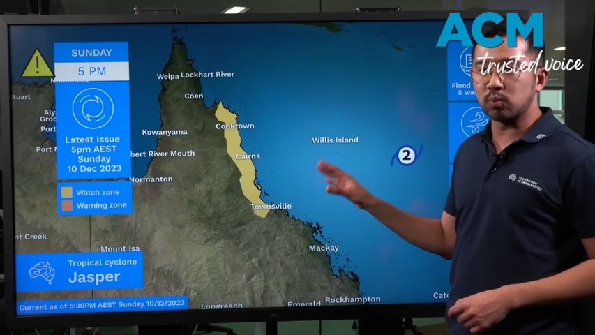 Tropical Cyclone Watch issued for TC Jasper (BOM Severe Weather Update ...
