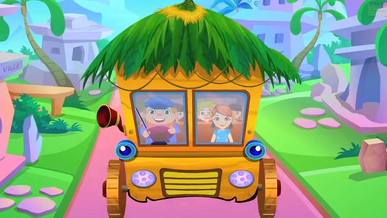 Wheels On The Bus + More Vehicles and Nursery Rhymes for Babies - video ...