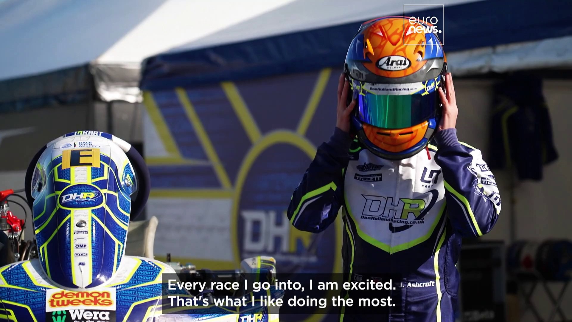 Meet the kid racer pushing the pedals towards Formula One